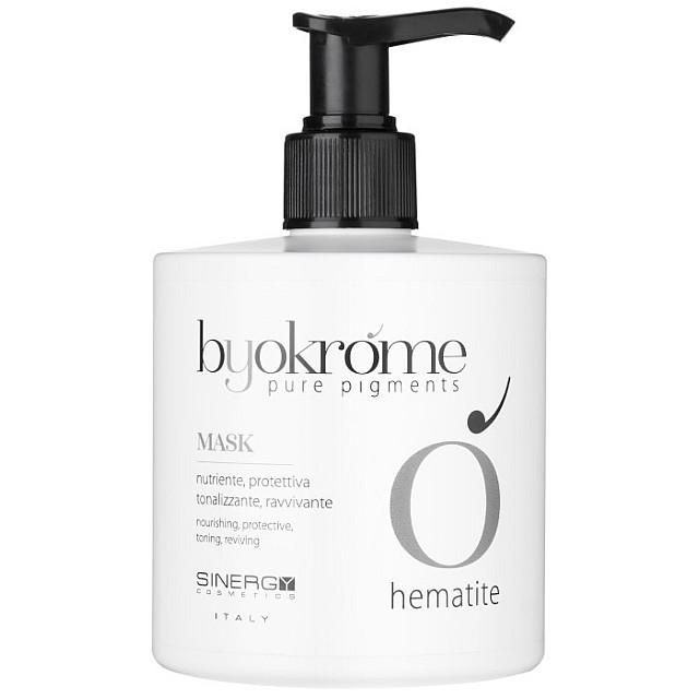 Sinergy Cosmetics Byokrome Maska za toniranje kose bez amonijaka HEMATITE 300ml