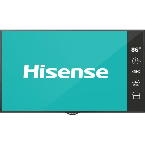 Hisense 86″ 4K UHD Digital Signage Display - 24/7 Operation | 86BM66AE