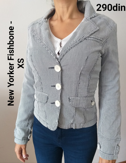 New Yorker Fishbone ženski sako jaknica XS/34