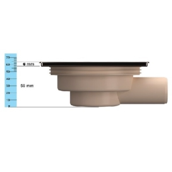 SLIVNIK HORIZONTALNI FI40 – ISAFLEX