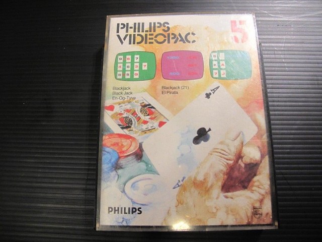 PHILIPS VideoPac - igra u kutiji za konzolu iz 1978.