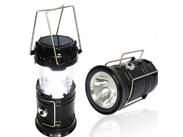 Solarna kamp LED lampa - fenjer