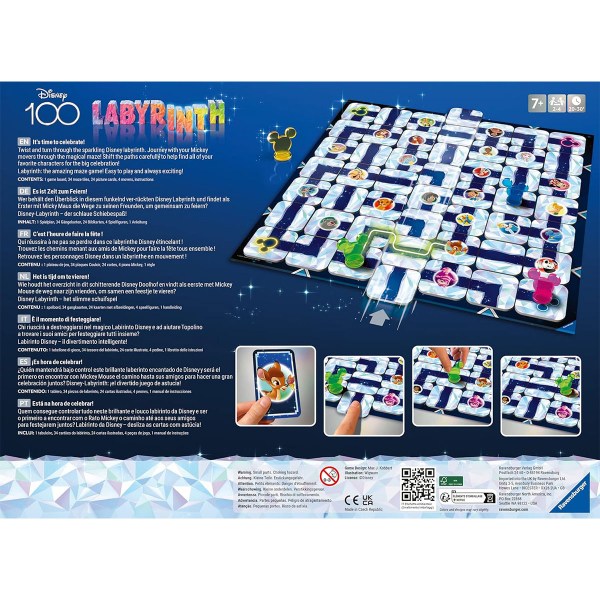 Ravensburger društvena igra – Disney 100 Lavirint RA27460