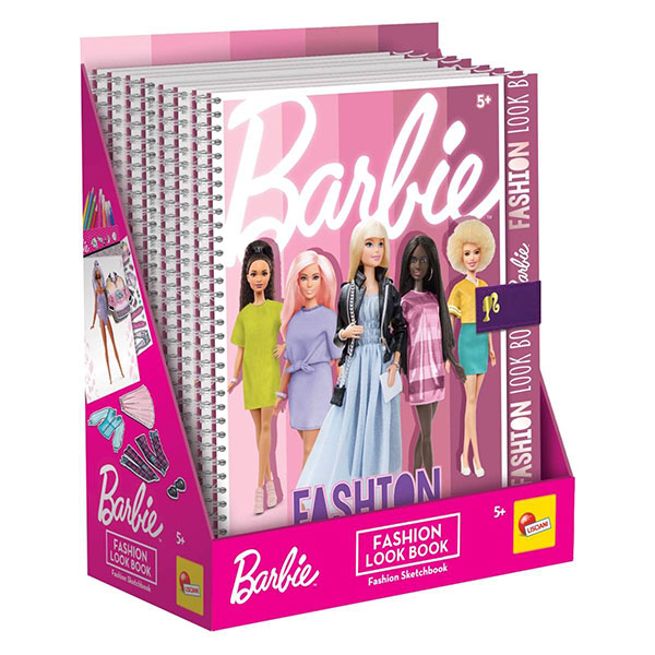 Barbie Sketch Book Fashion Look Book 12877