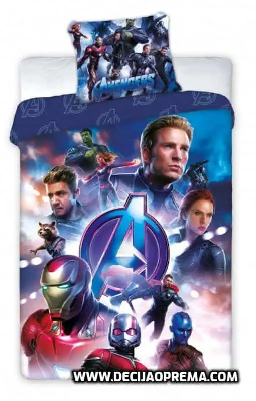 Posteljina za decu Avengers Heroes