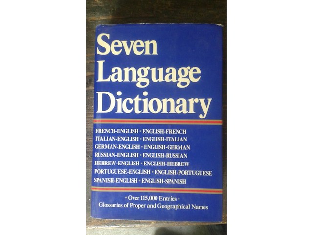 SEVEN LANGUAGE DICTIONARY