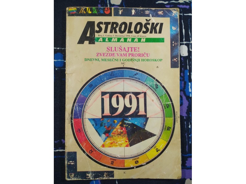 ASTROLOŠKI ALMANAH BR 1