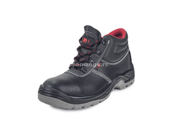 Fridrich o1 duboke radne cipele, kožne, crno-crvene, veličina 36 ( 1020011261720036 )