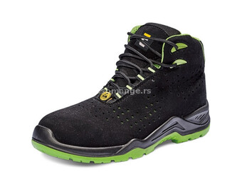 Cerva Halwill s1p esd zaštitne duboke cipele, mikrofiber, crno-zelena veličina 38 ( 1020021484750...