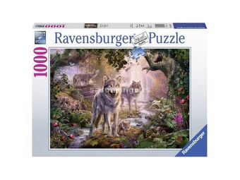 Ravensburger puzzle - Vukovi - 1000 delova