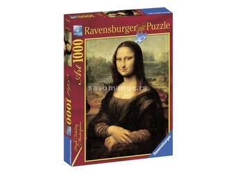 Ravensburger puzzle - Da Vinci Mona Liza - 1000 delova