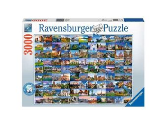 Ravensburger puzzle - 99 najlepsih mesta na svetu -3000 delova