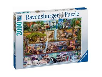 Ravensburger puzzle - Prelepo životinjsko carstvo - 2000 delova