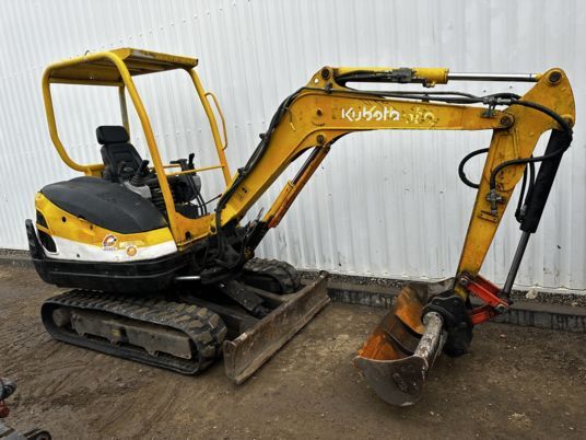 Kubota KX61-3 Canopy mini bager