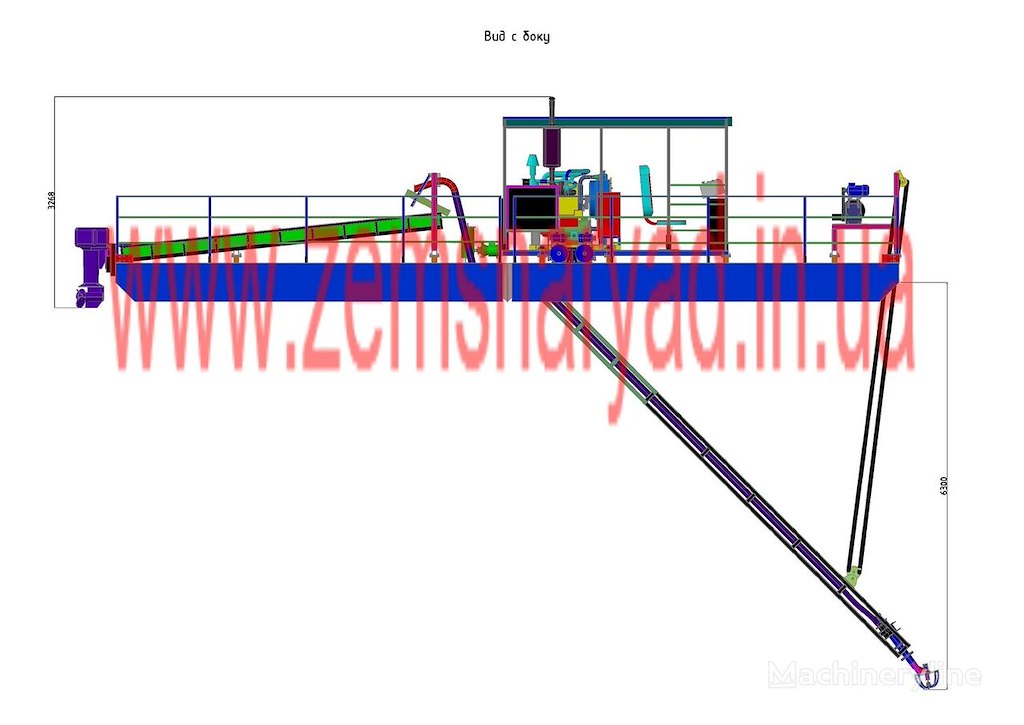 Novi NSS NSS 200/20-f-GOLD plovni bager