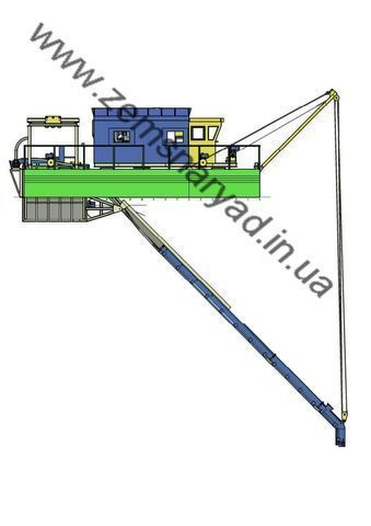 Novi NSS Zemsnaryad 800/40-K-GR plovni bager