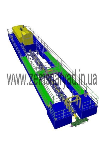 Novi NSS Zemsnaryad NSS 400/20-F-K plovni bager