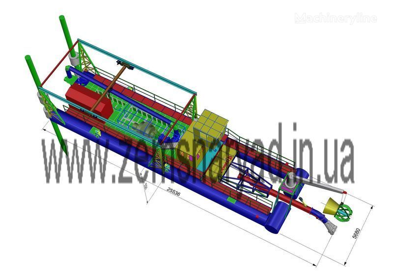 NSS Zemsnaryad NSS 6000/70-F-GR-E plovni bager