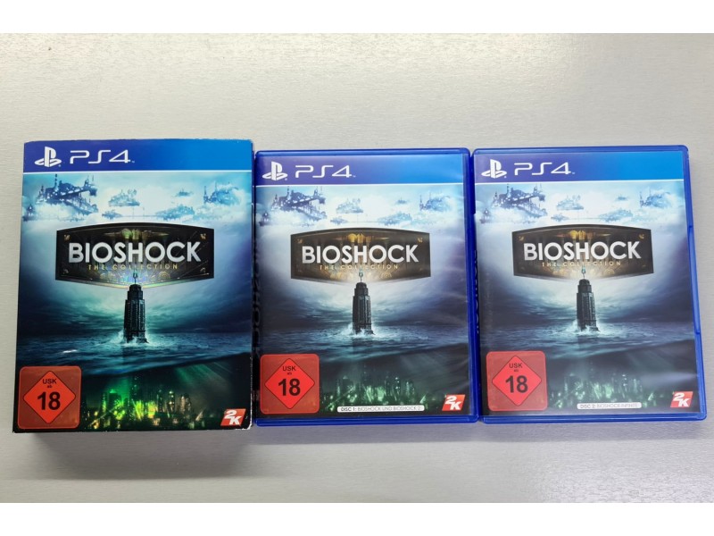 Bioshock The Collection PS4 2 diska - 3 igre