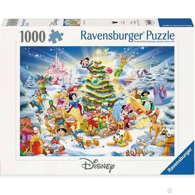 Ravensburger puzzle Božićna Disney čarolija RA19287