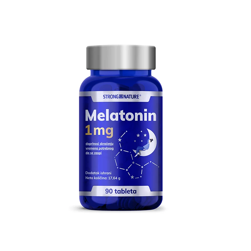 Strong Nature Melatonin 1 mg 90 tableta