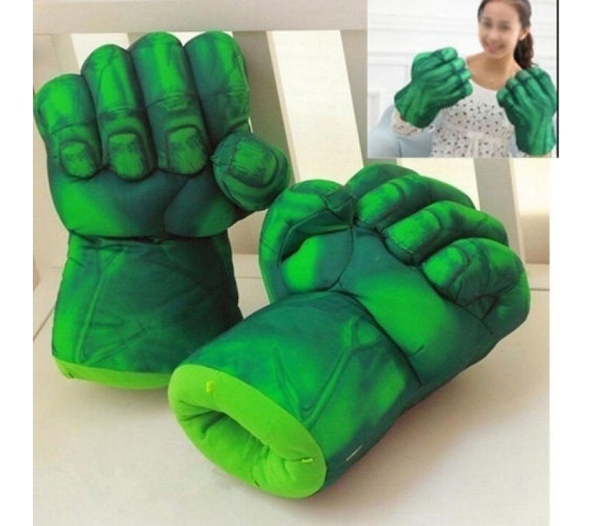 Superheroj rukavice Hulk