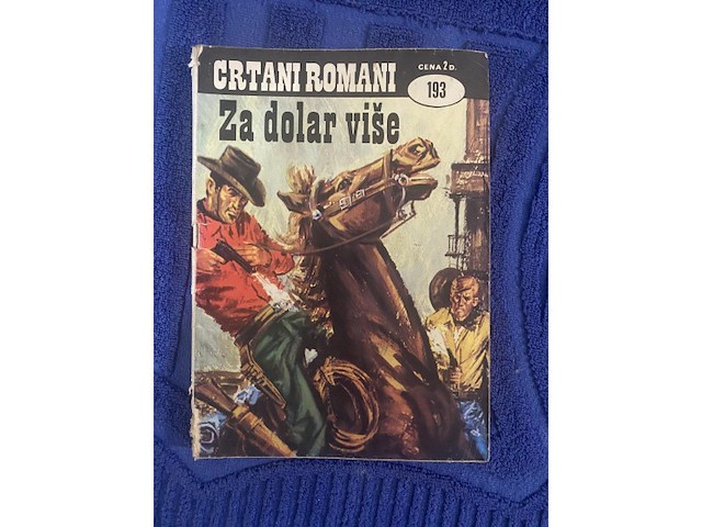 CRTANI  ROMANI 193 ZA DOLAR VIŠE