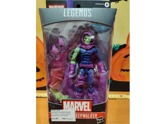 Sleepwalker Marvel Legends NOVO