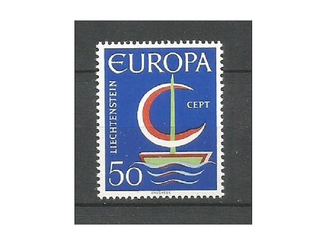 Liechtenstein 1966. EVROPA CEPT cista