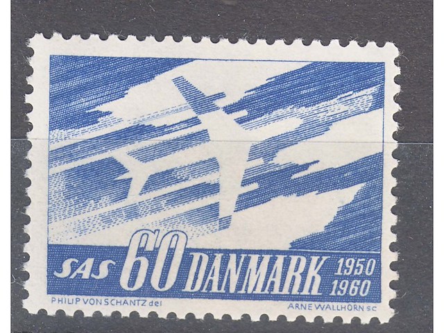 Danska 1961 Mi#388 **