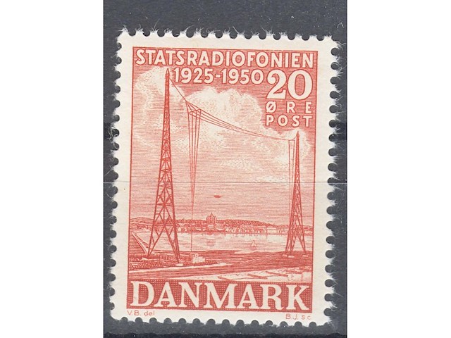 Danska 1953 Mi#340 **