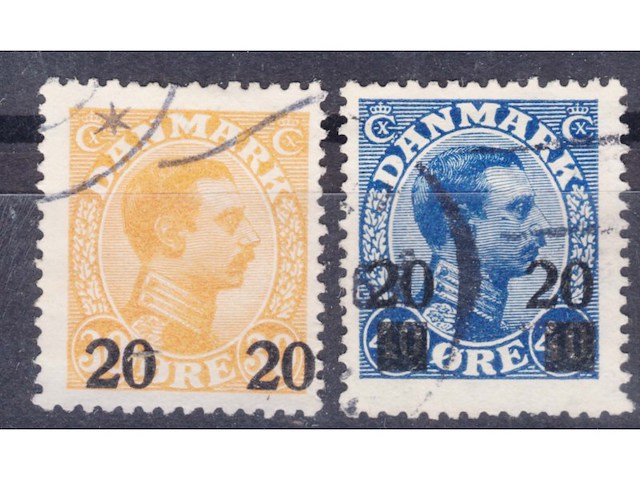 Danska 1926 Mi#151-152 serija poništeno