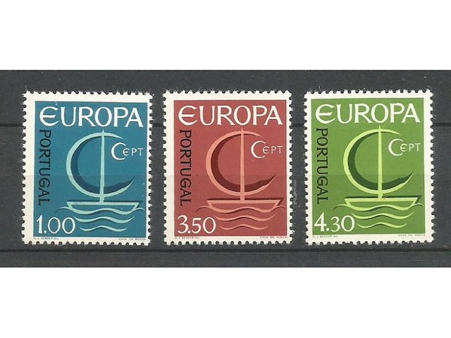 Portugal 1966. EVROPA CEPT cista serija