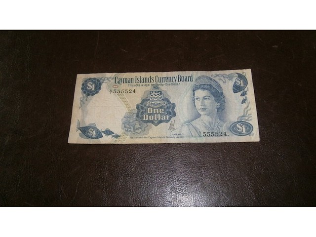 CAYMAN ISLANDS 1 DOLLAR 1971