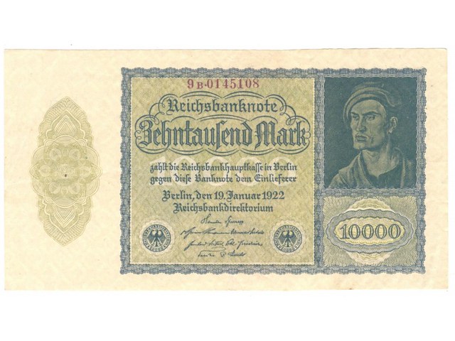 Nemacka 10000 maraka 1922