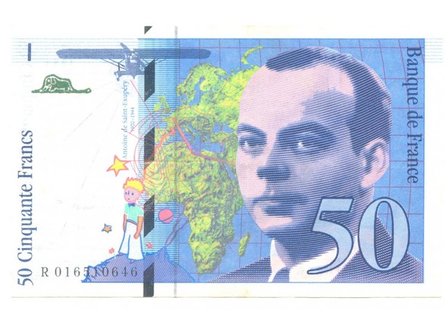 Francuska 50 francs 1994 aUNC/XF