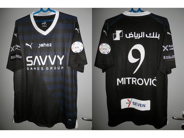 Al Hilal dres 2023-24 Aleksandar Mitrović 9 Treći dres