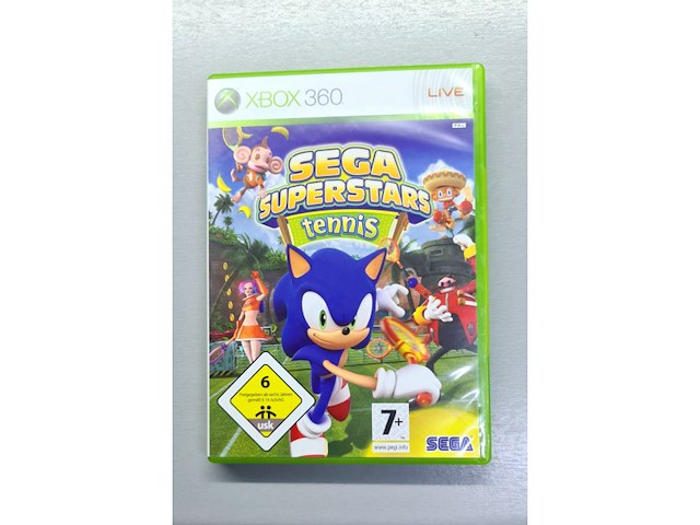 Sega Superstars Tennis   XBOX 360