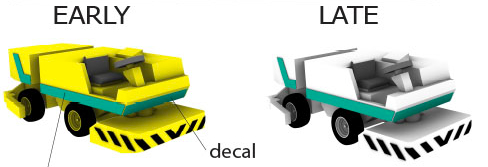 L'Arsenal 2.0 3D350210 Tennant Deck Scrubber (5pcs)