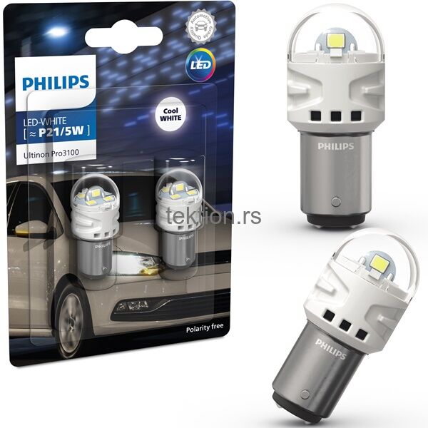 Philips Ultinon Pro3100 SL LED sijalice 12V 0,48/2,4W P21/5W 2kom