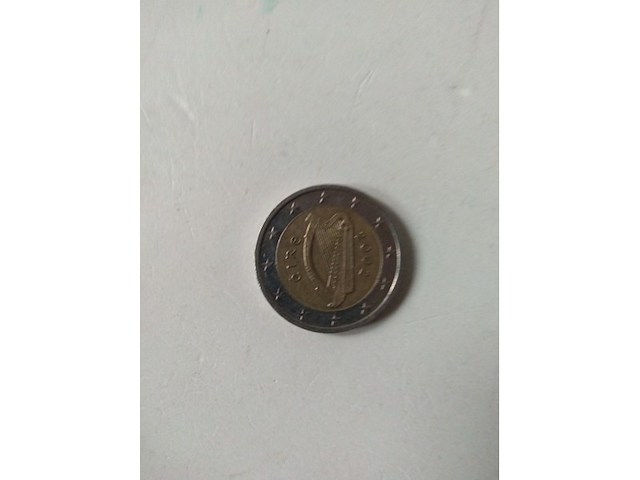 2 eura  Irska   2002.