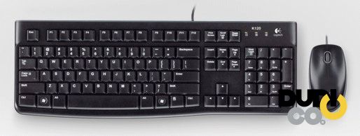 LOGITECH MK120 USB-HRV-SLV-SRB Tastatura i miš