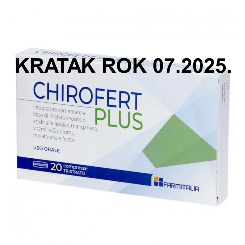 CHIROFERT PLUS 20 tableta