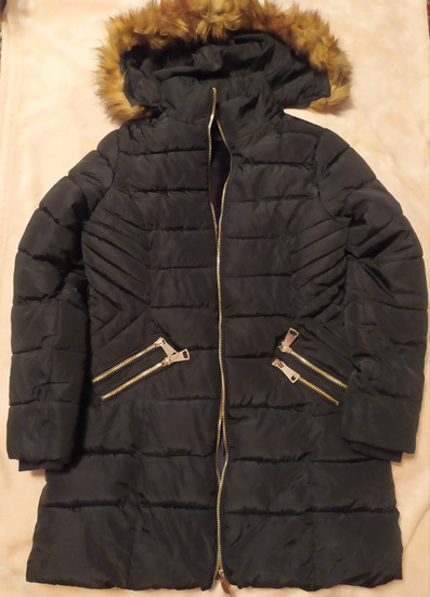 Crna zimsla jakna L