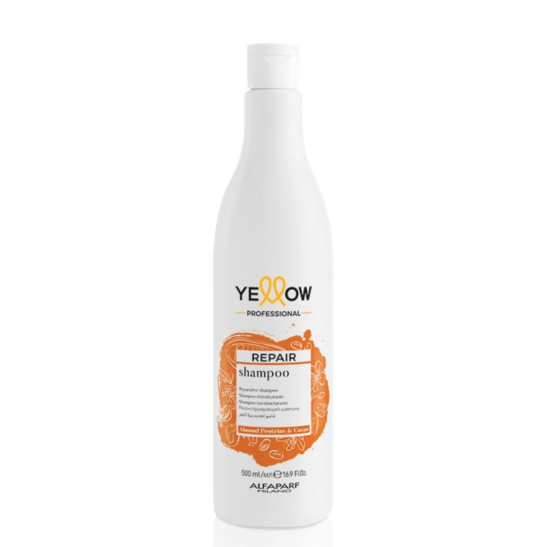 ALFAPARF YELLOW REPAIR ŠAMPON 500ML ALMOND PROTEINS&CACAO