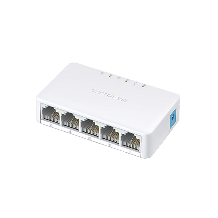 MERCUSYS Switch MS105 Neupravljivi, 5 RJ-45 portova, 2K, 1Gbps