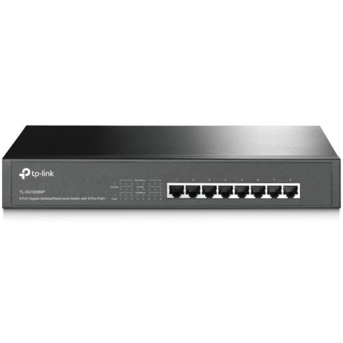 Switch TP-LINK TL-SG1008MP Gigabit/8x RJ45/10/100/1000Mbps/8x PoE+/Rackmount metalno kućište