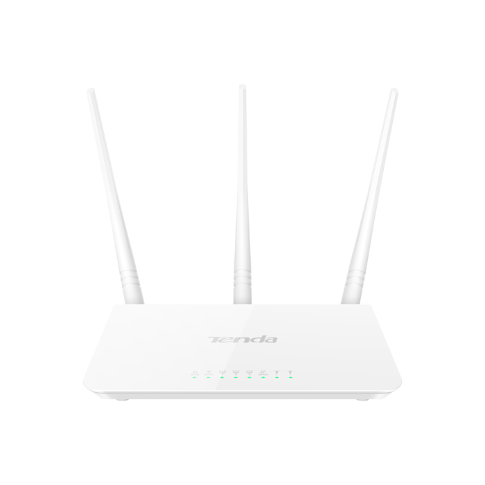 TENDA Ruter F3 Wireless, 802.11 n, do 300Mbps, 2.4 GHz