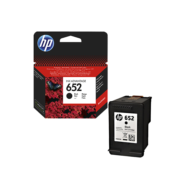 HP Kertridž No.652 Black - F6V25AE