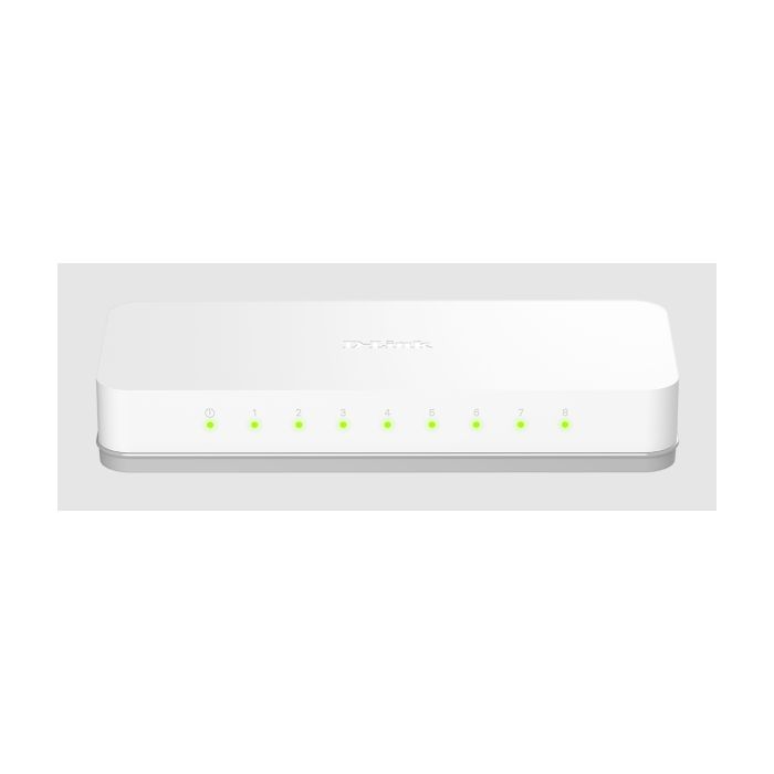 D-LINK Switch GO-SW-8E/E Neupravljivi, 8 RJ-45 portova
